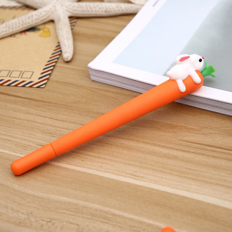 Set van 2 Vrolijke Fineliners Konijn Wortel - Moodadventures