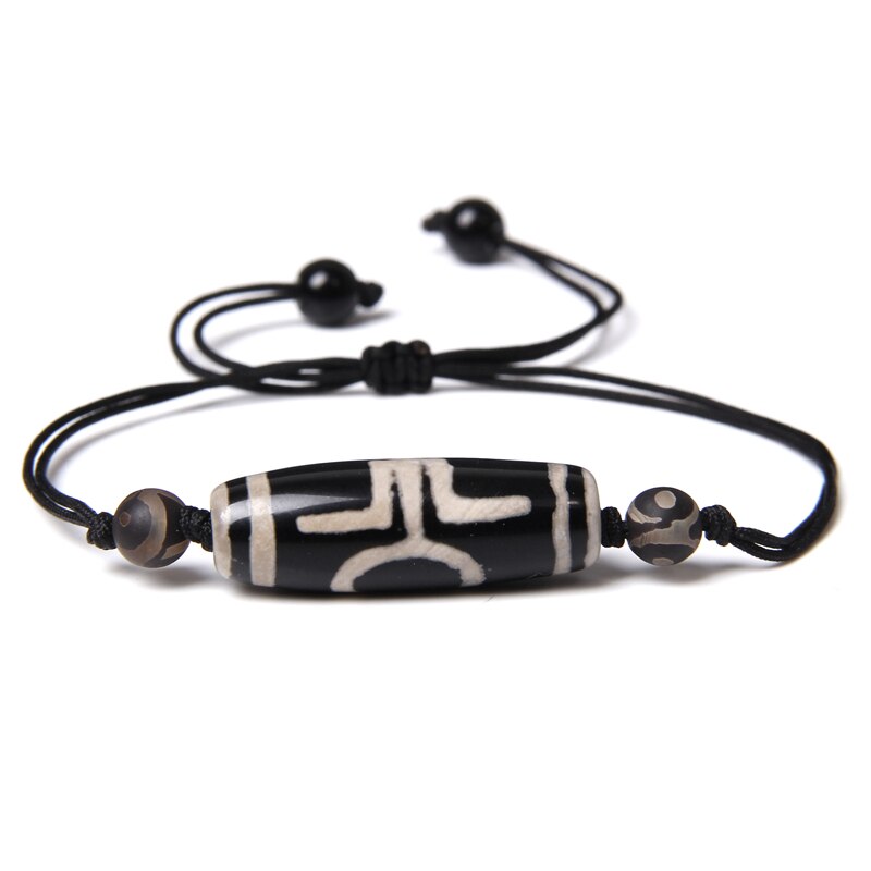 Herenarmband Kenya black and white - Moodadventures